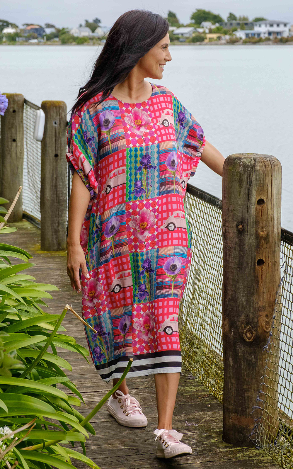 Sofia Dress – Zebrano | Designer Clothing NZ