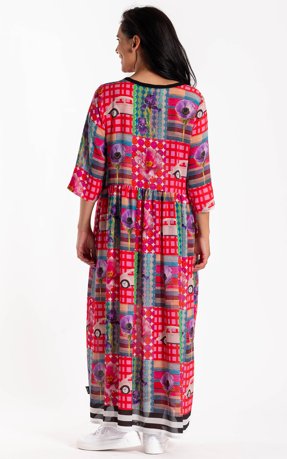 Kylie Dress – Zebrano | Designer Clothing NZ