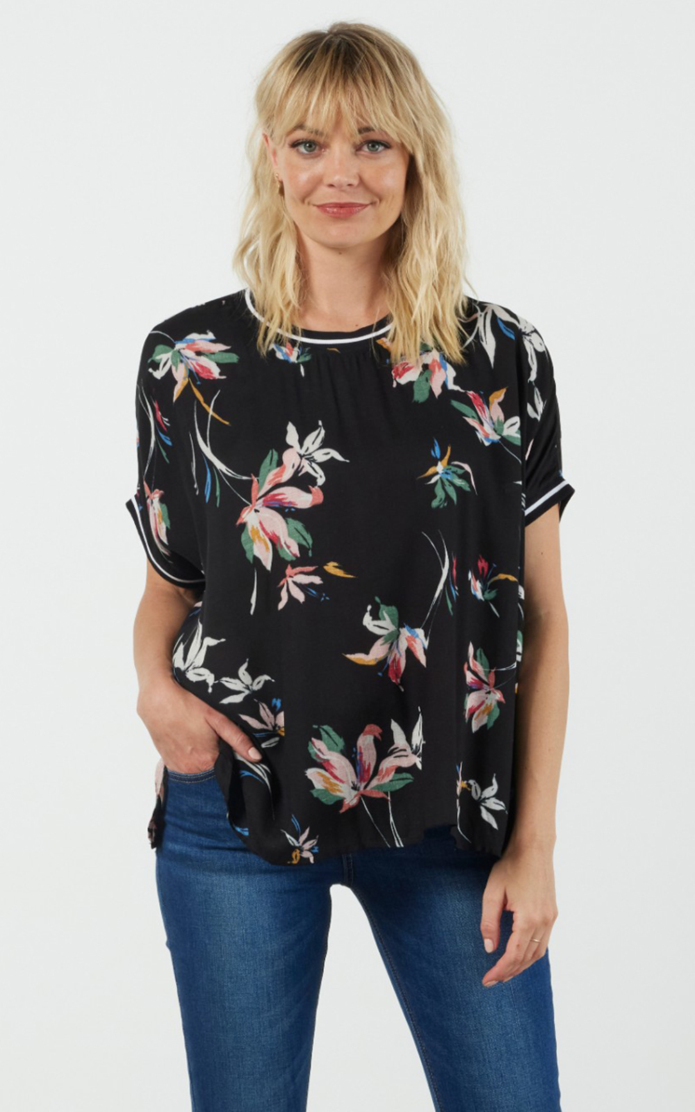 Callie Top – Zebrano | Designer Clothing NZ