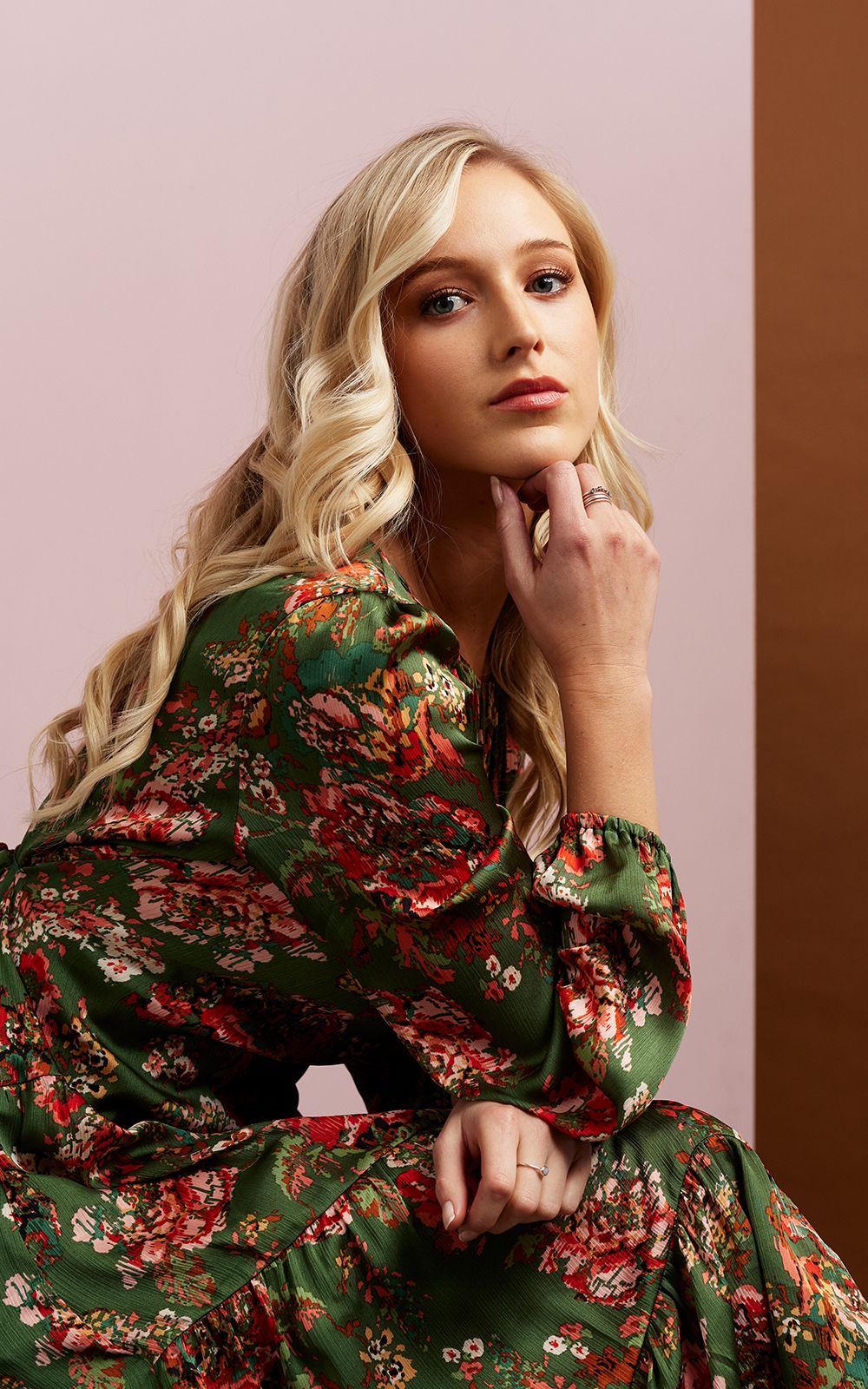 Eden Dress In Marbella – Zebrano | Designer Clothing NZ