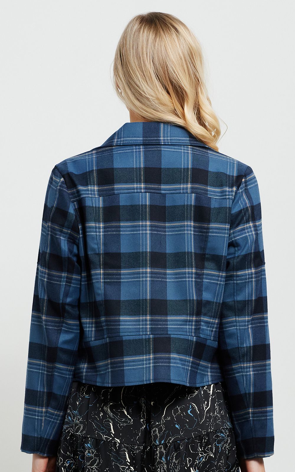 Johnny Jacket In Plaid – Zebrano | Designer Clothing NZ