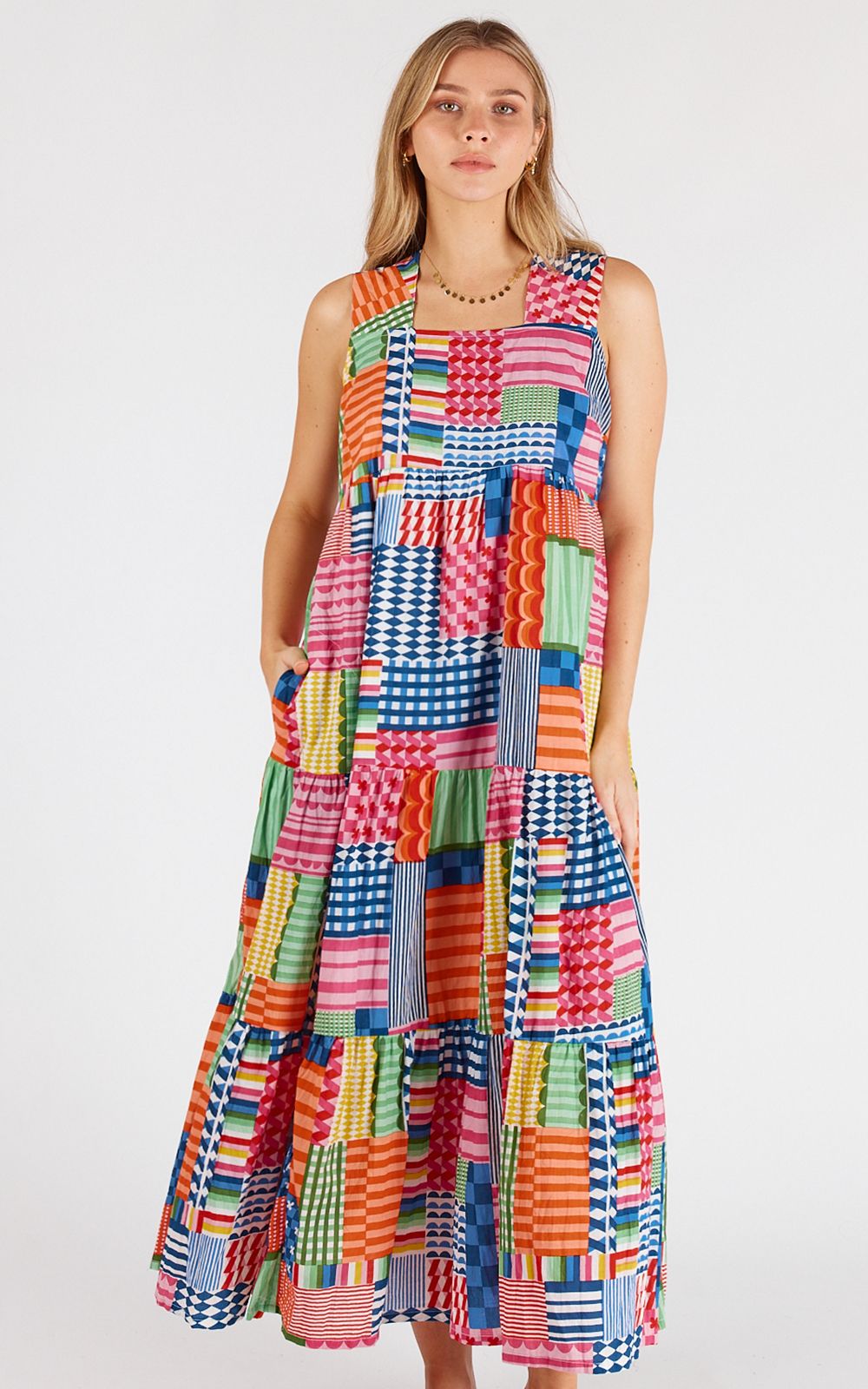 Elena Sundress – Zebrano | Designer Clothing NZ