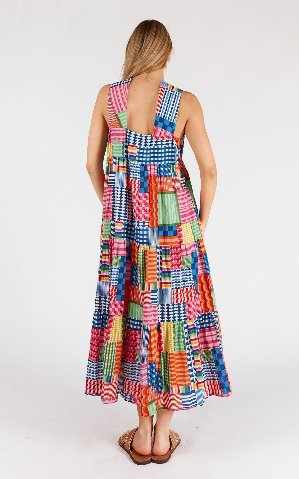 Elena Sundress – Zebrano | Designer Clothing NZ