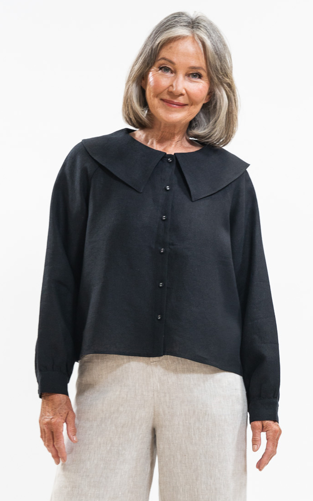 Maude Shirt – Zebrano | Designer Clothing NZ