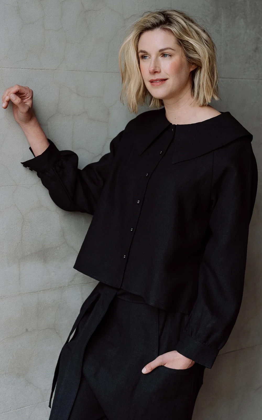Maude Shirt – Zebrano | Designer Clothing NZ
