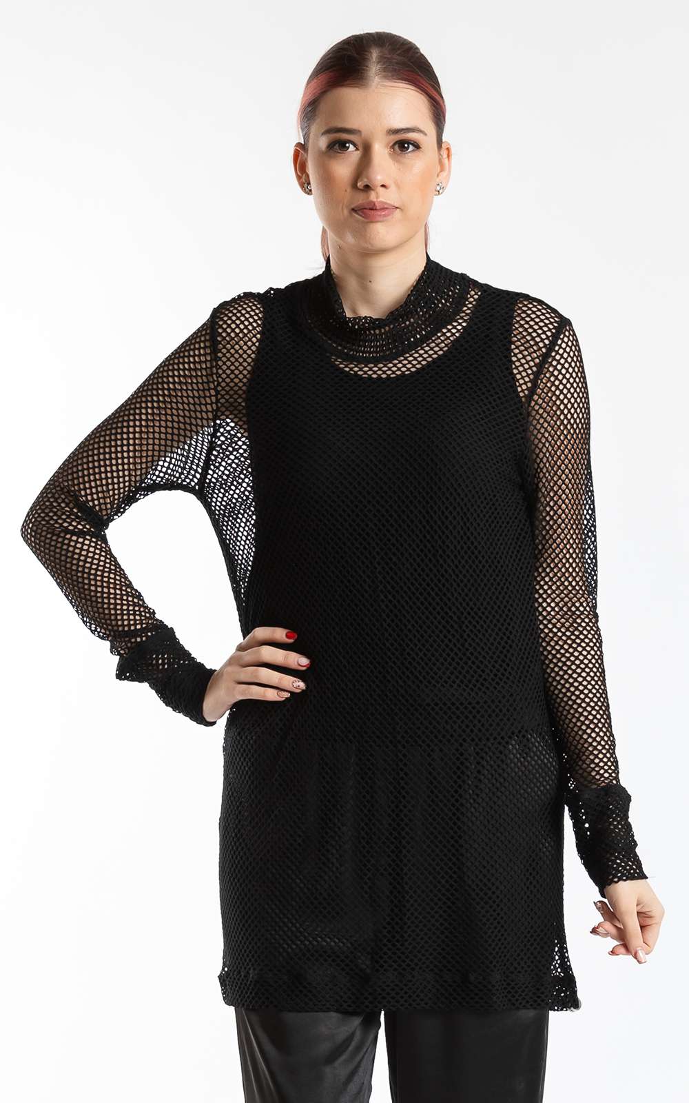 Skin Skivvy Top – Zebrano | Designer Clothing NZ