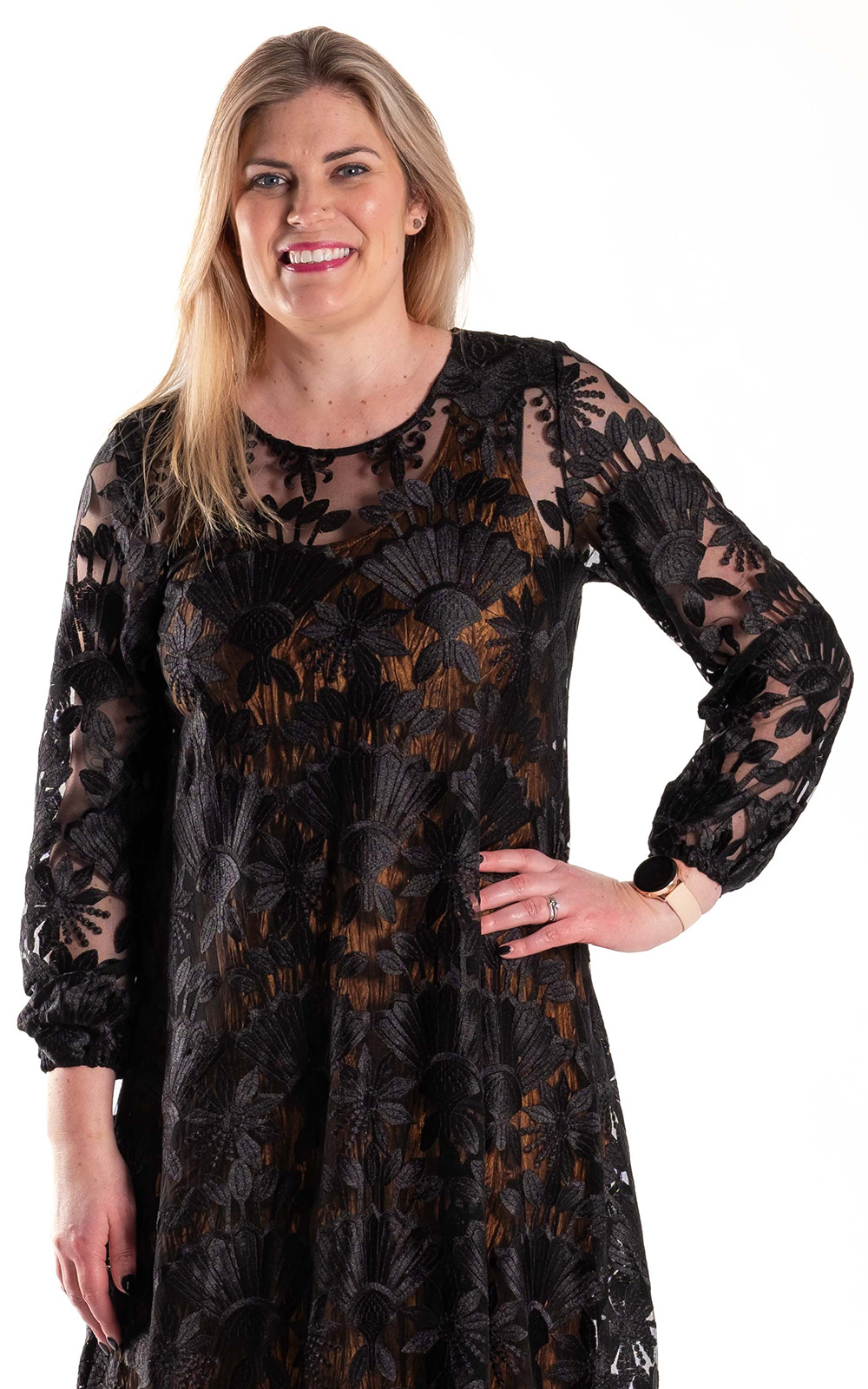 Connection Dress – Zebrano | Designer Clothing NZ