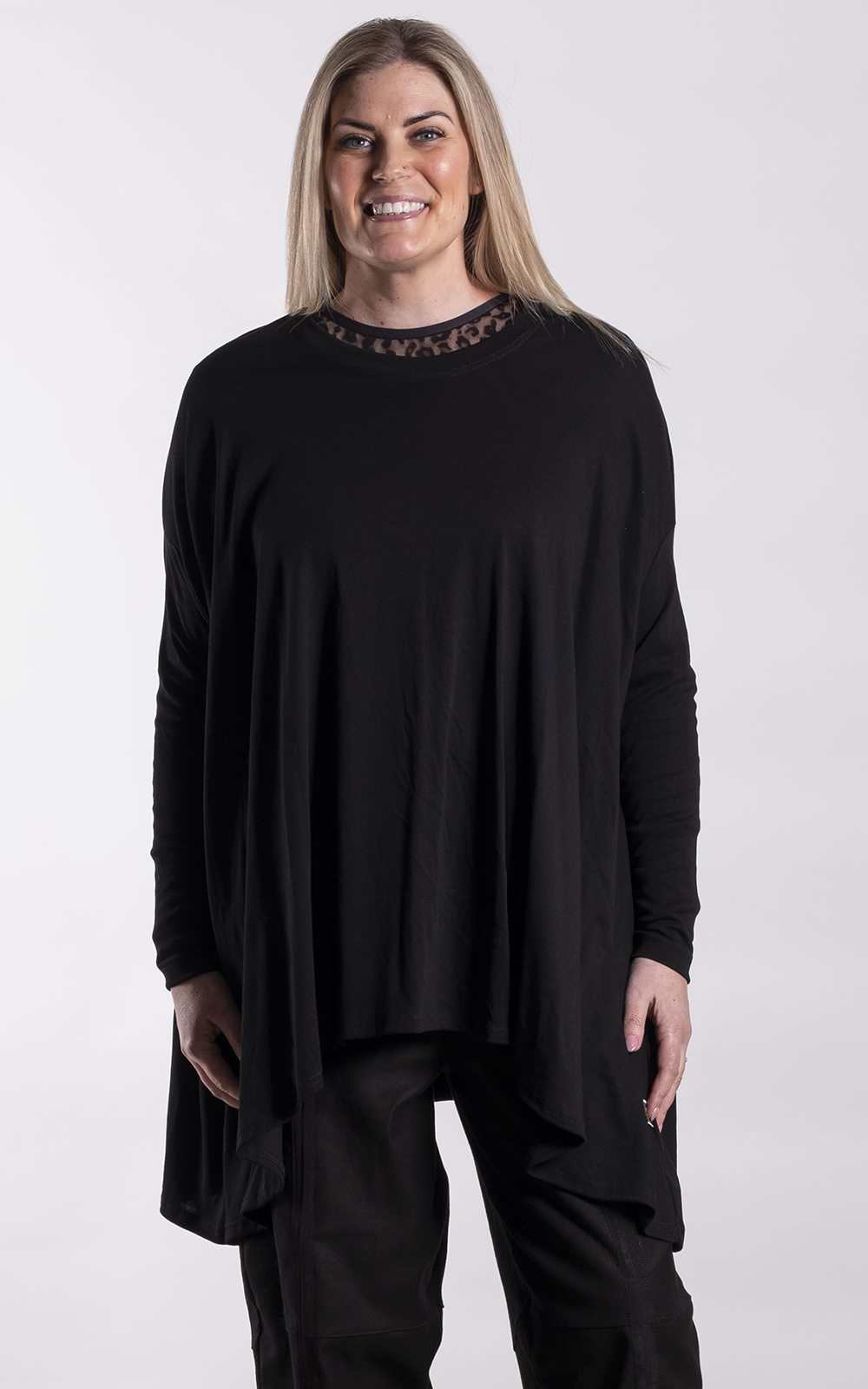 Overset Top – Zebrano | Designer Clothing NZ