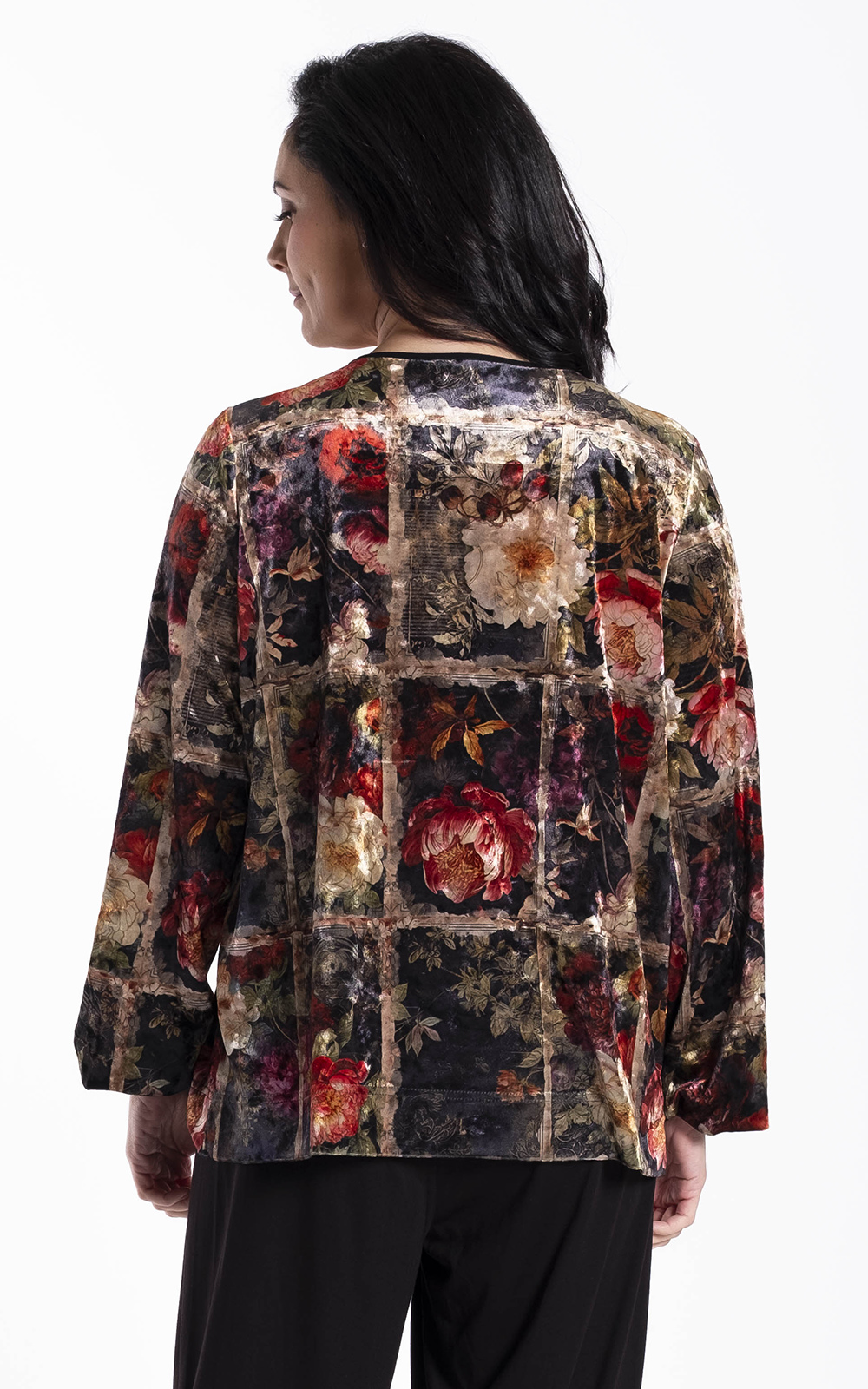 Lattice Top – Zebrano | Designer Clothing NZ