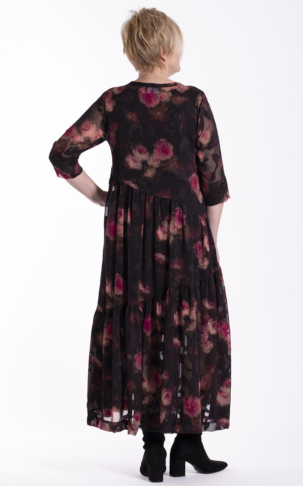 Angled Dress – Zebrano | Designer Clothing NZ