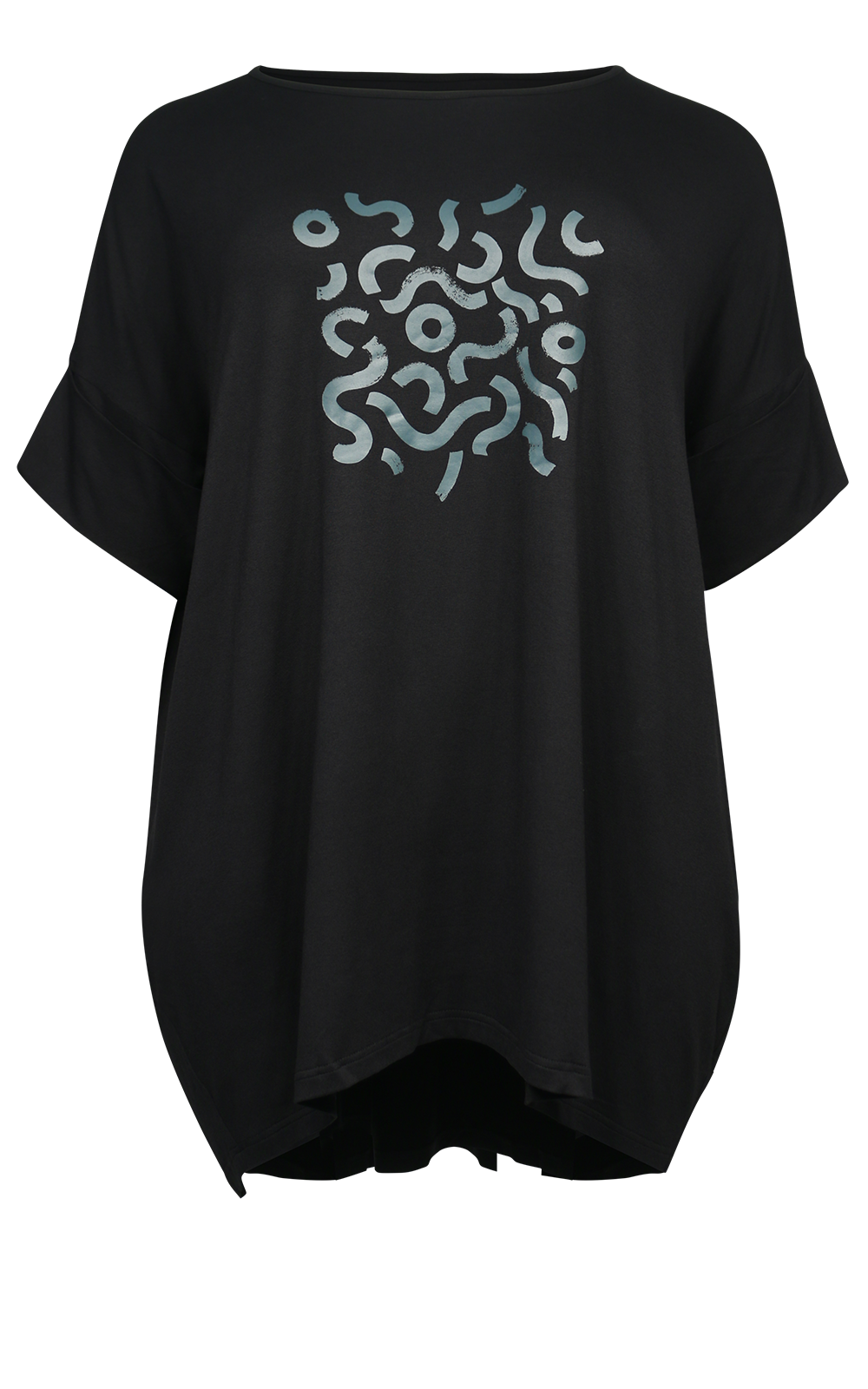 Unity Squiggles Tee – Zebrano | Designer Clothing NZ