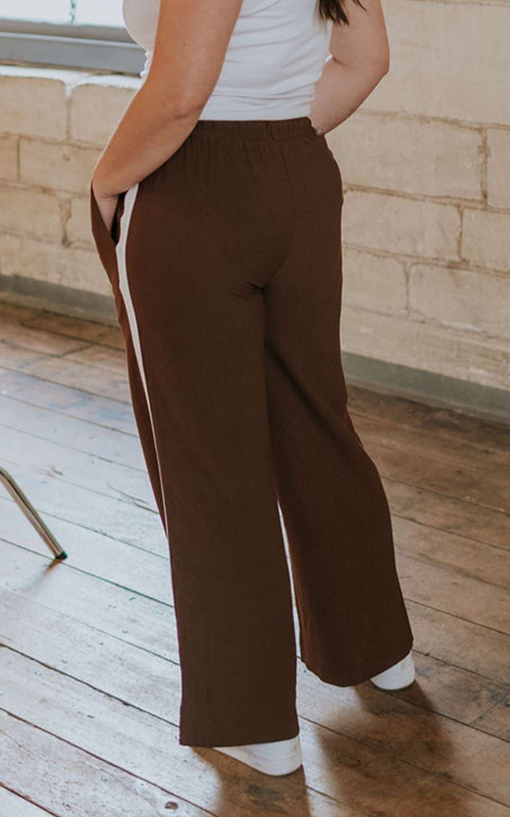 Indiana Stripe Wide Leg Pant – Zebrano | Designer Clothing NZ