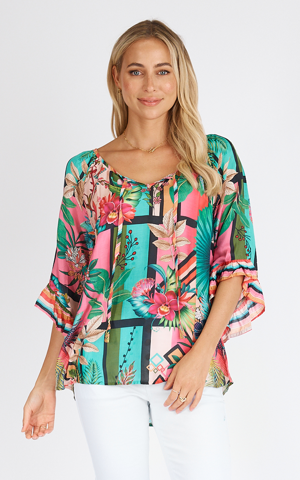 Jamison Top – Zebrano | Designer Clothing NZ