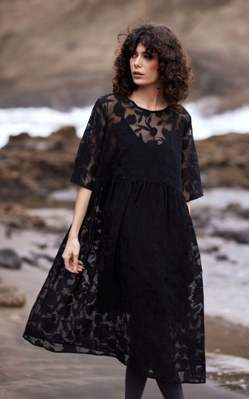 Aman Floral Dress – Zebrano | Designer Clothing NZ