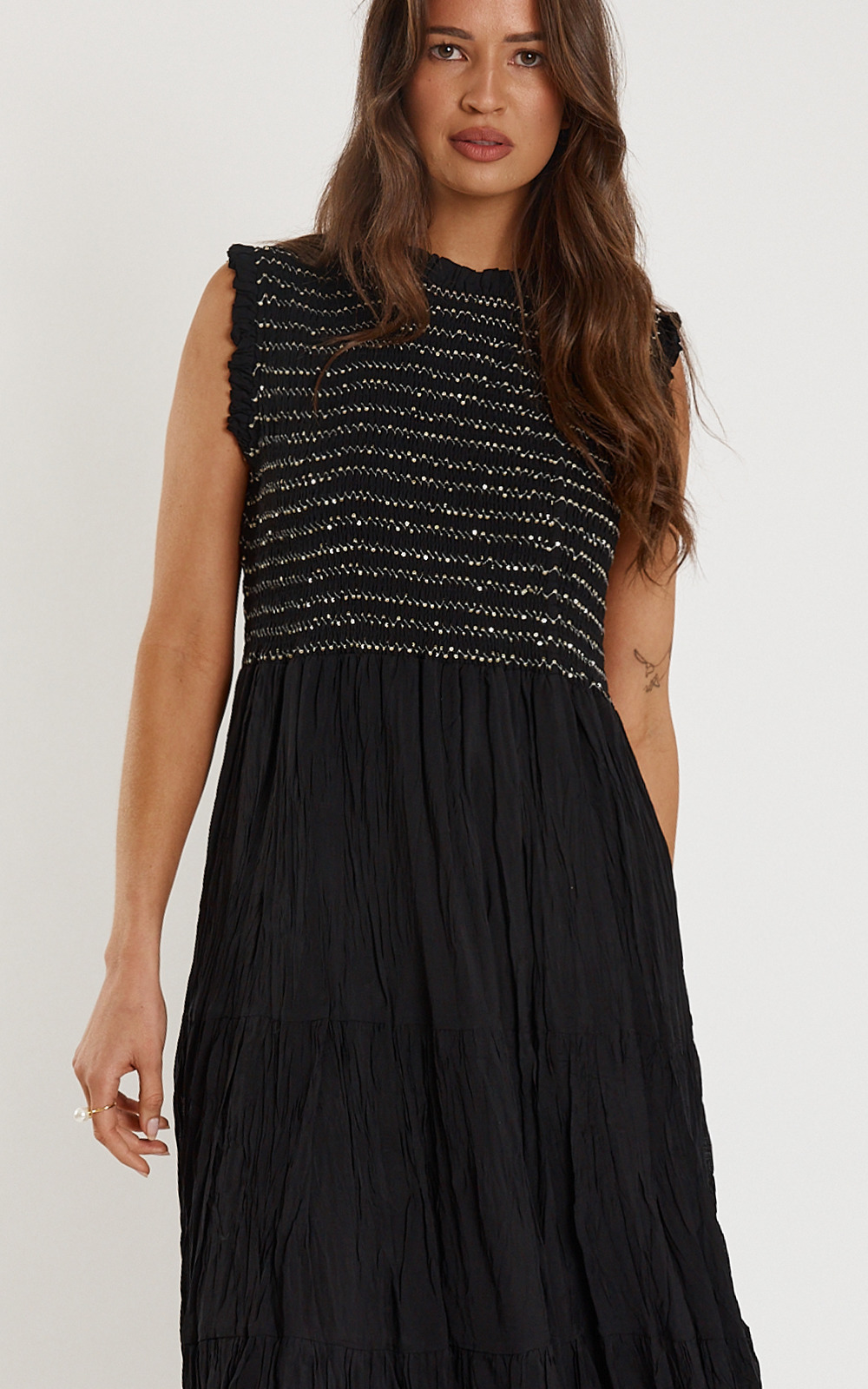 Jolie Dress – Zebrano | Designer Clothing NZ