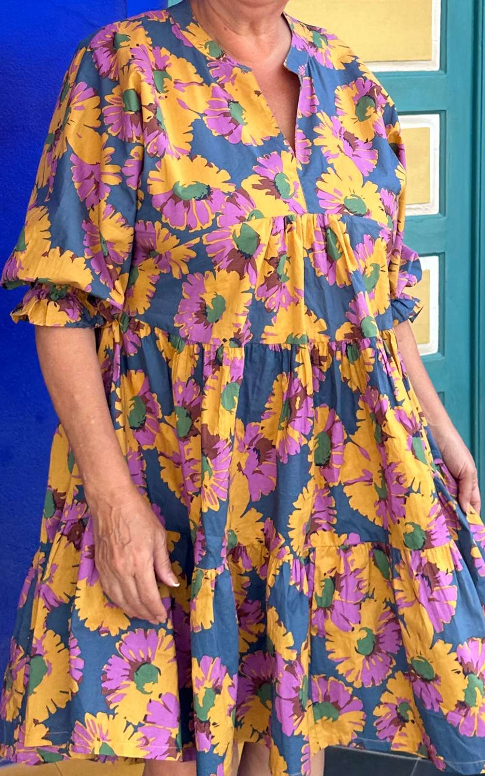 Sunshine Dress – Zebrano | Designer Clothing NZ