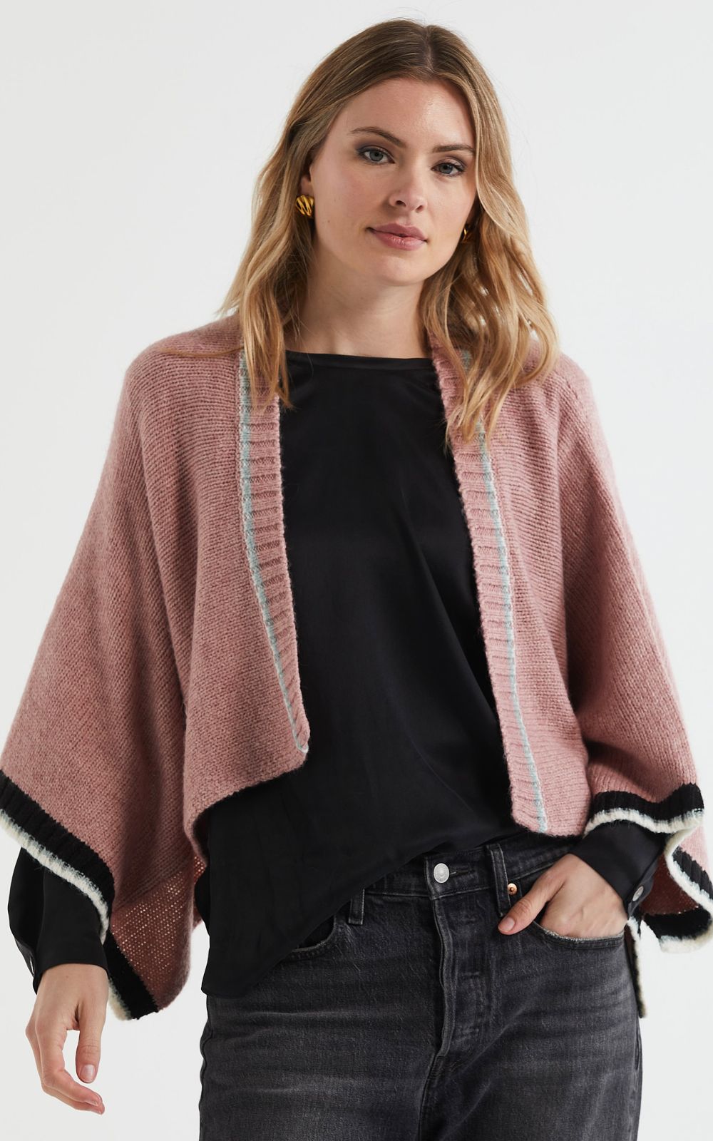 Lofty Shrug – Zebrano | Designer Clothing NZ