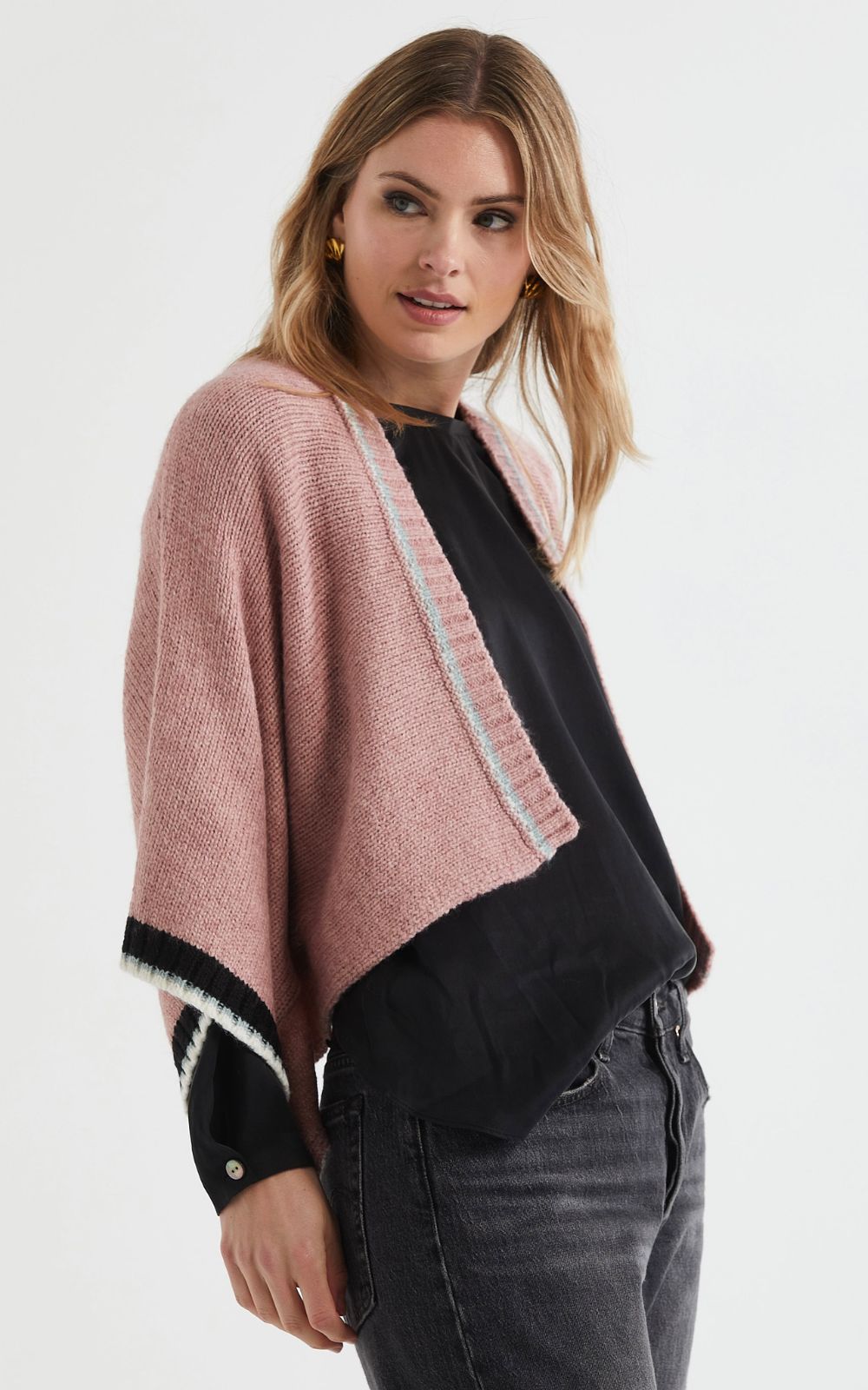 Lofty Shrug – Zebrano | Designer Clothing NZ