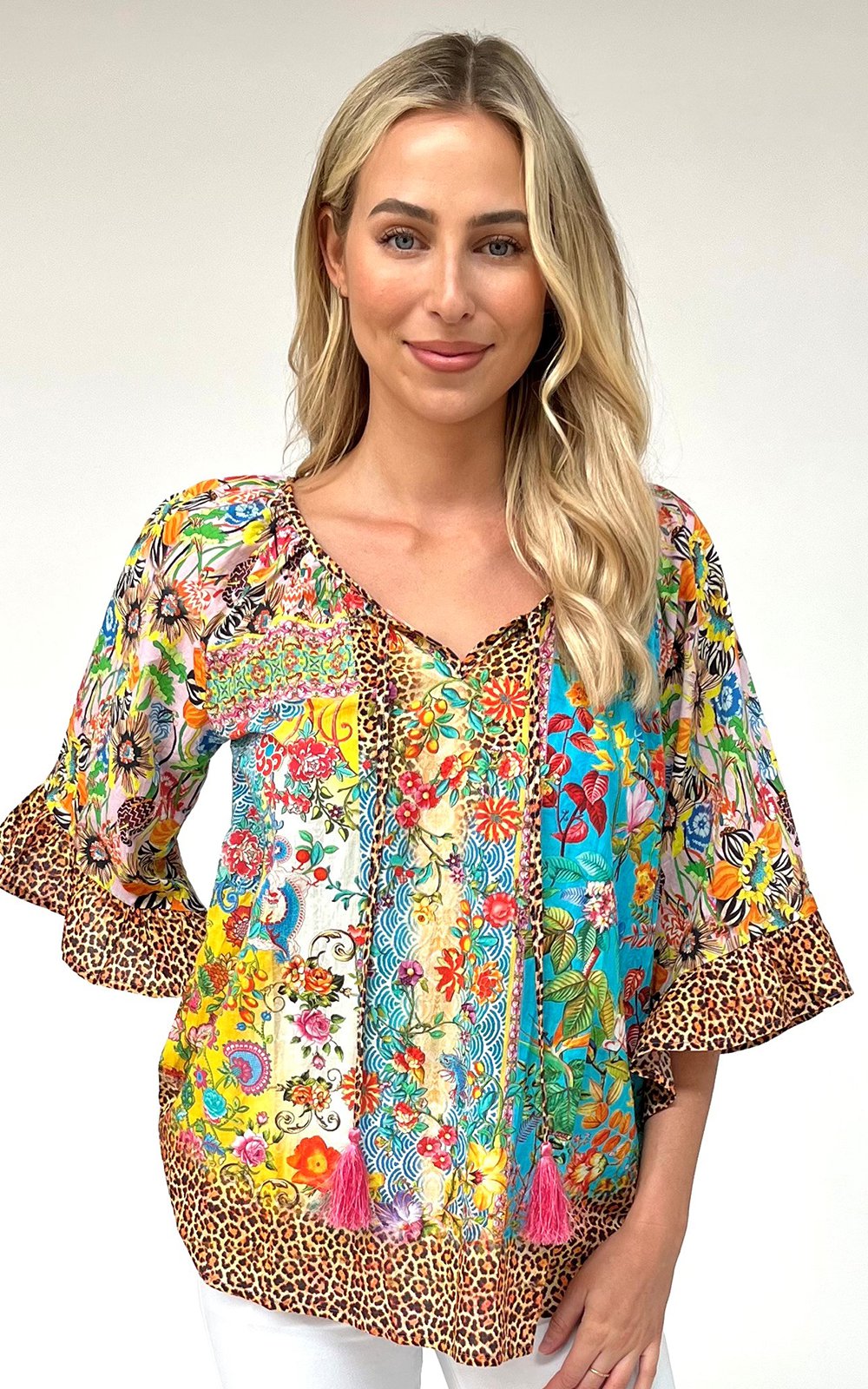 Louisa Top – Zebrano | Designer Clothing NZ