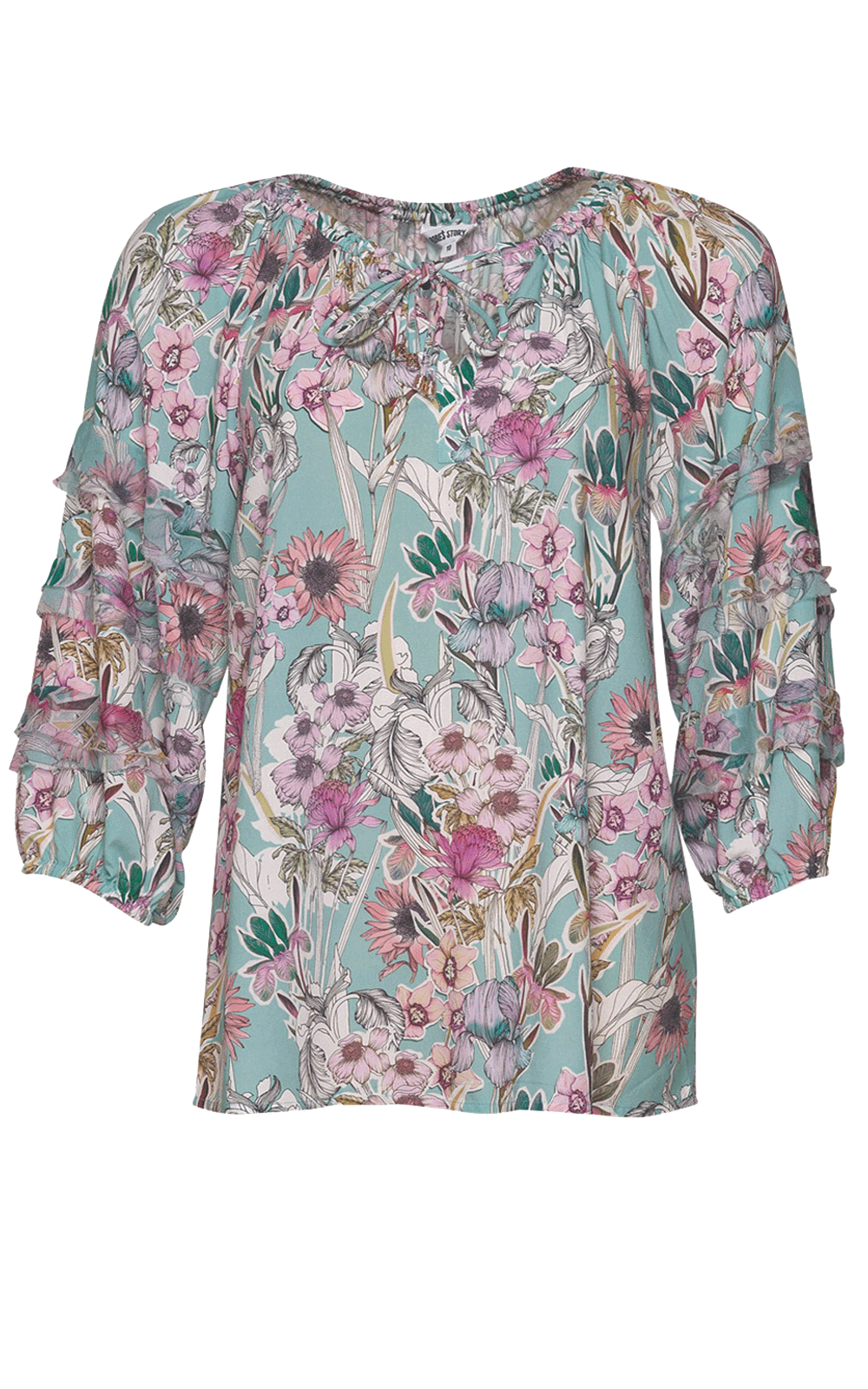 Decoupage Blouse – Zebrano | Designer Clothing NZ