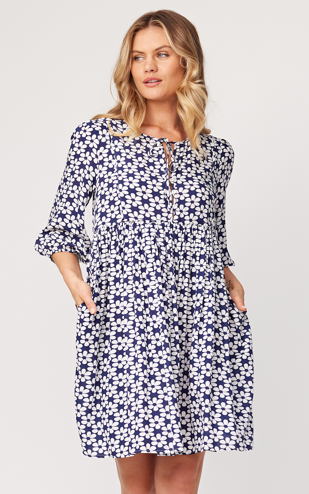 Selina Dress – Zebrano | Designer Clothing NZ