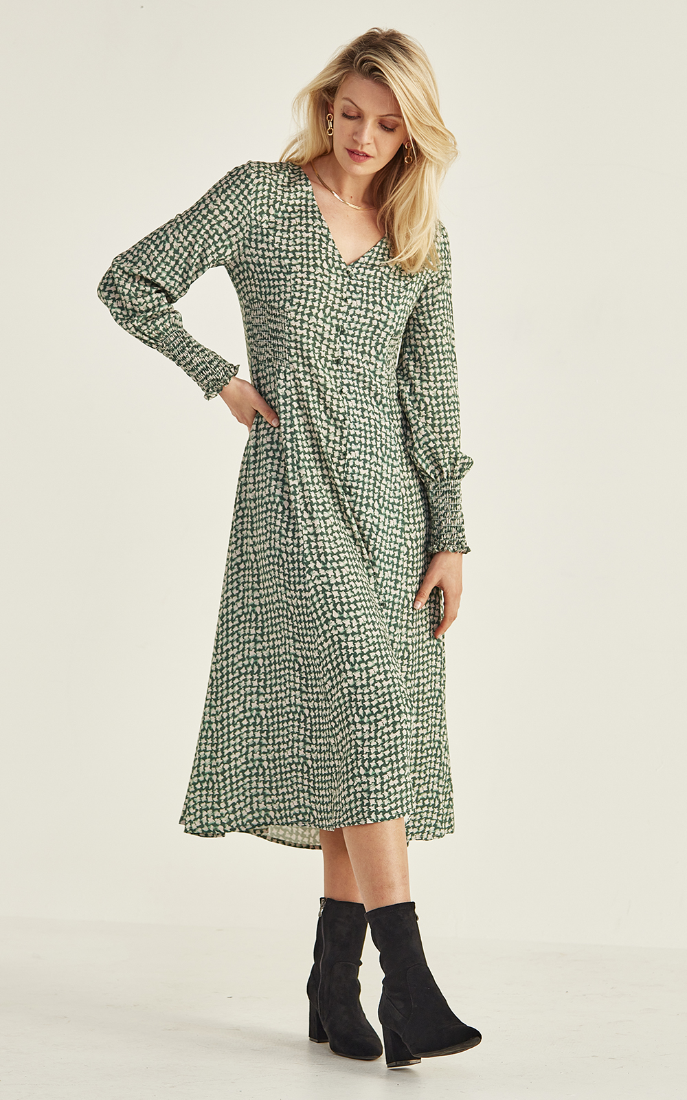 Juliette Dress – Zebrano | Designer Clothing NZ