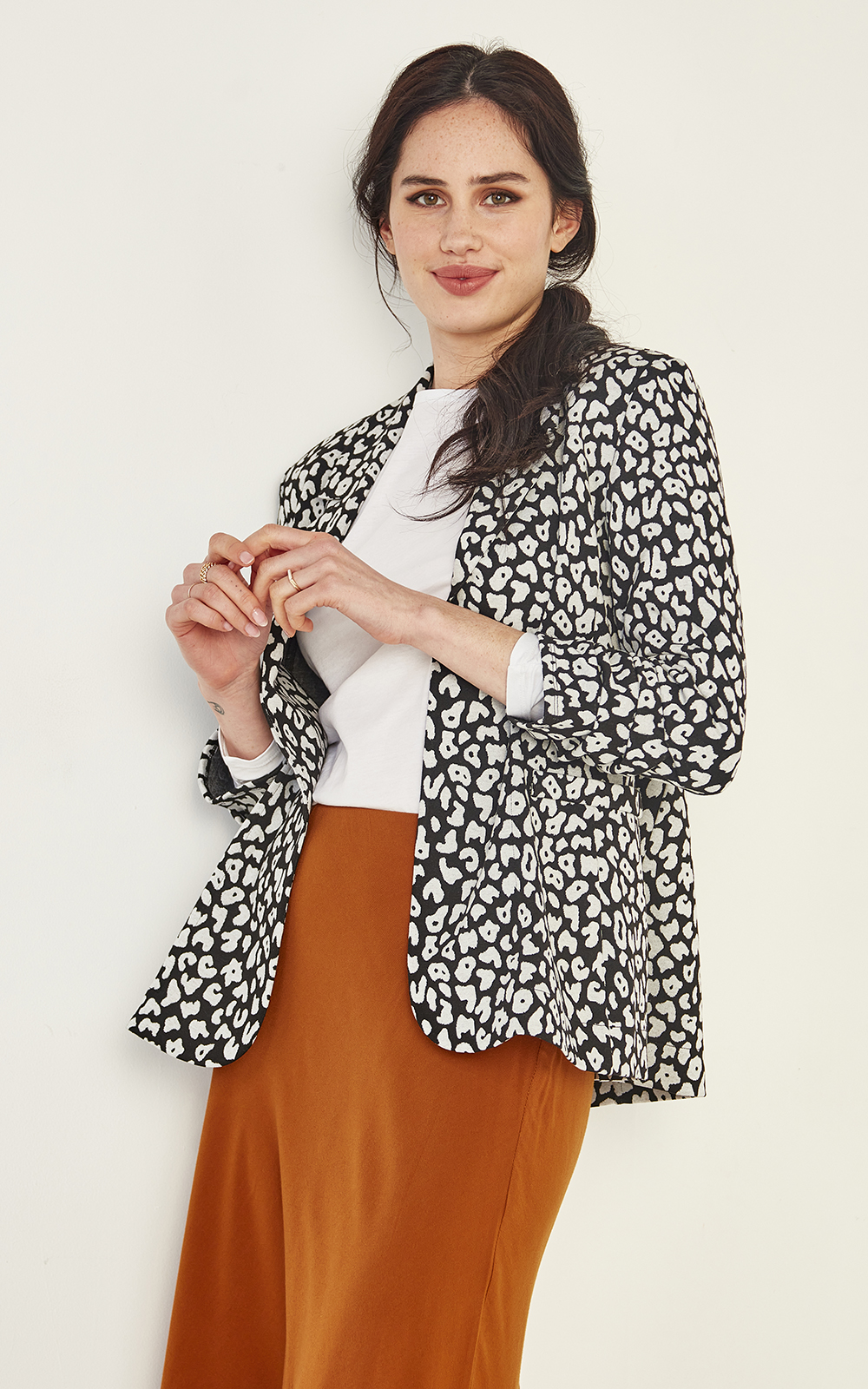 Sophia Jacket – Zebrano | Designer Clothing NZ