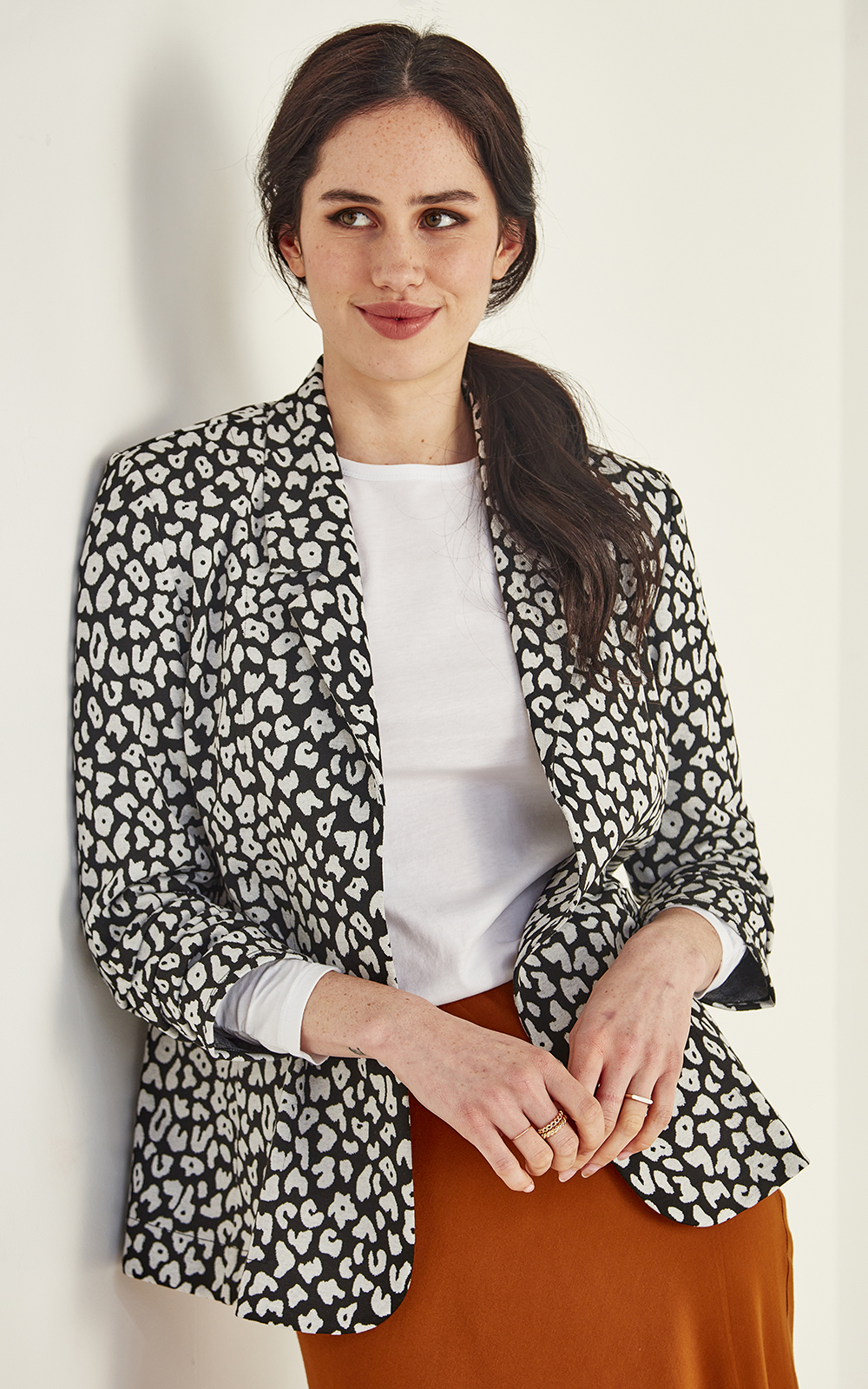 Sophia Jacket – Zebrano | Designer Clothing NZ