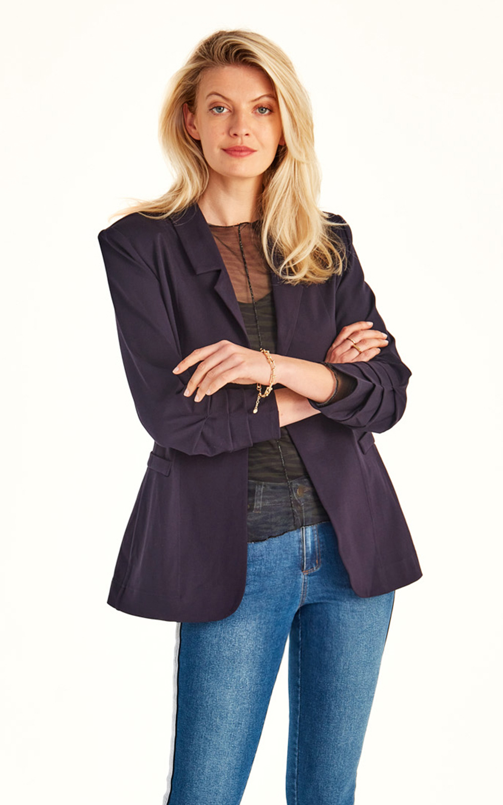 Julie Jacket – Zebrano | Designer Clothing NZ