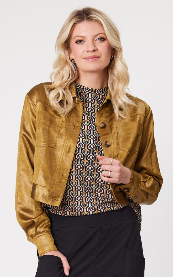 Amber Jacket – Zebrano | Designer Clothing NZ