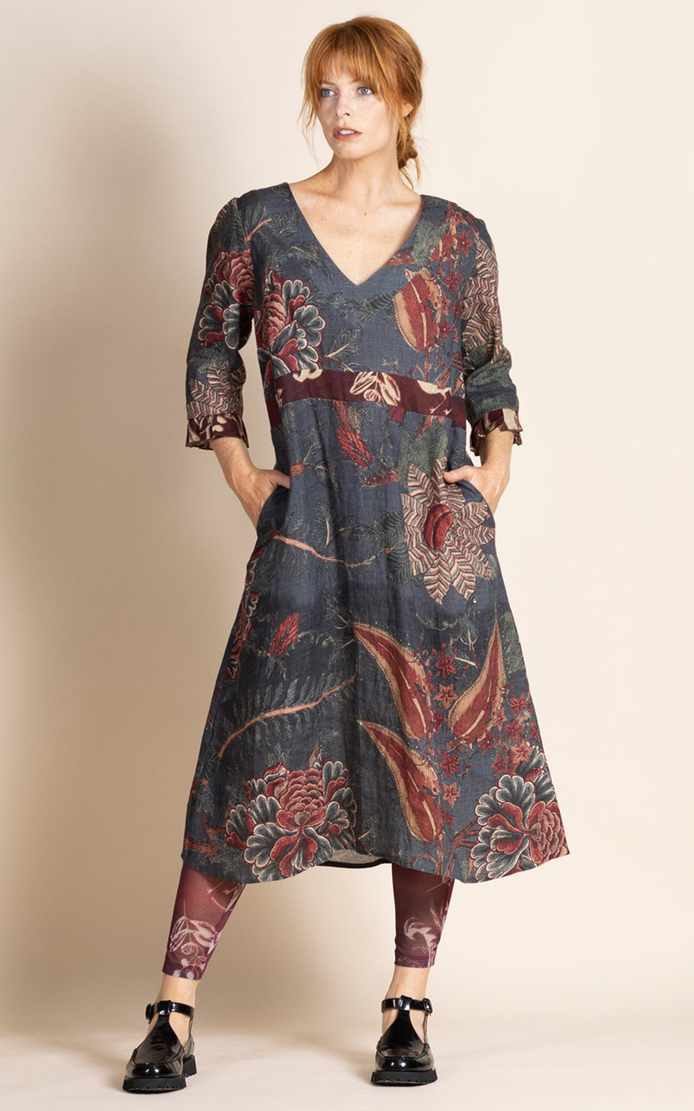 Eden Enigma Dress – Zebrano | Designer Clothing NZ