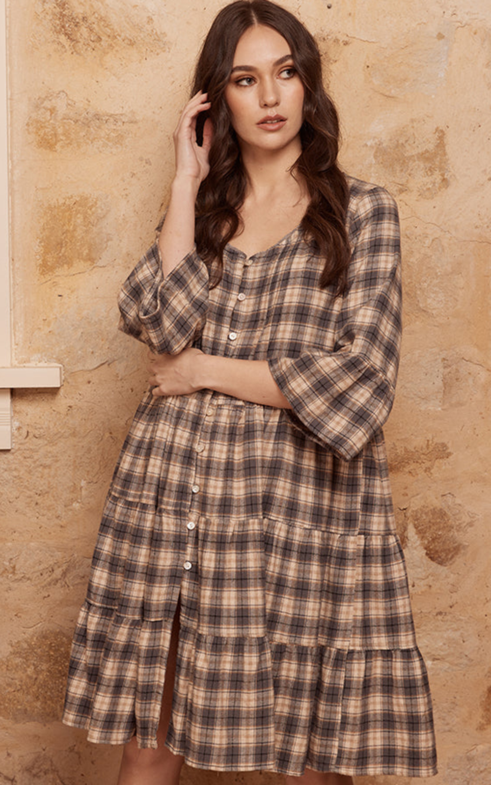 Mackenzie Dress – Zebrano | Designer Clothing NZ