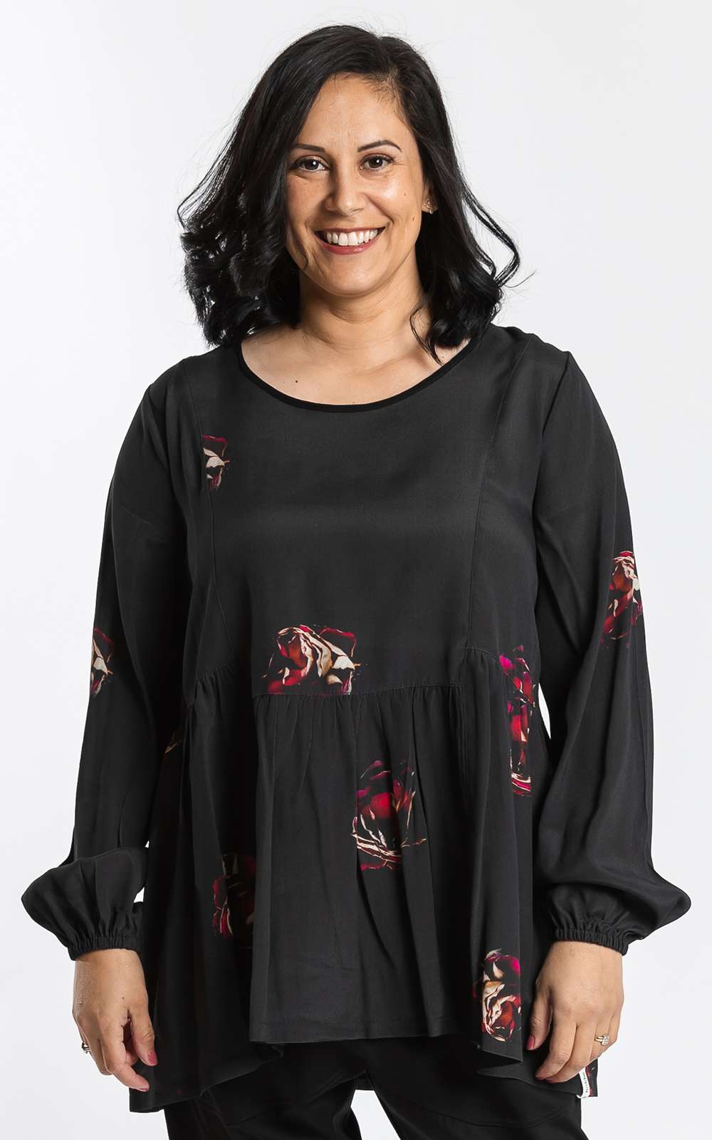 Step Top Cerise Soda – Zebrano | Designer Clothing NZ