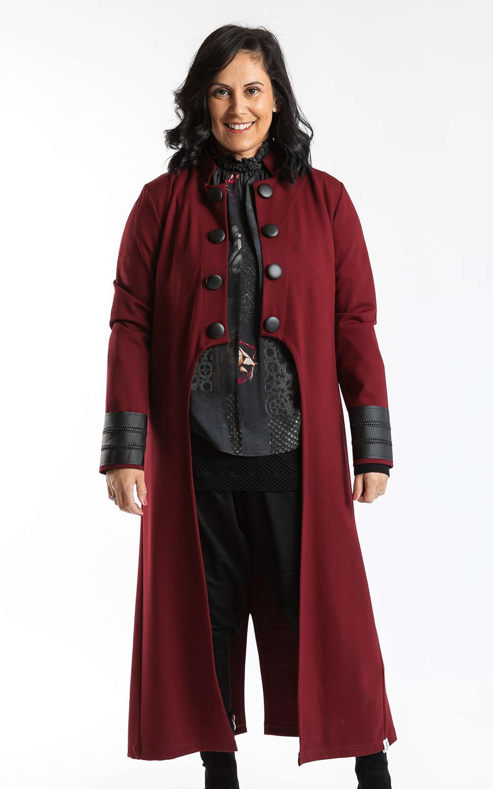 Tail Coat – Zebrano | Designer Clothing NZ