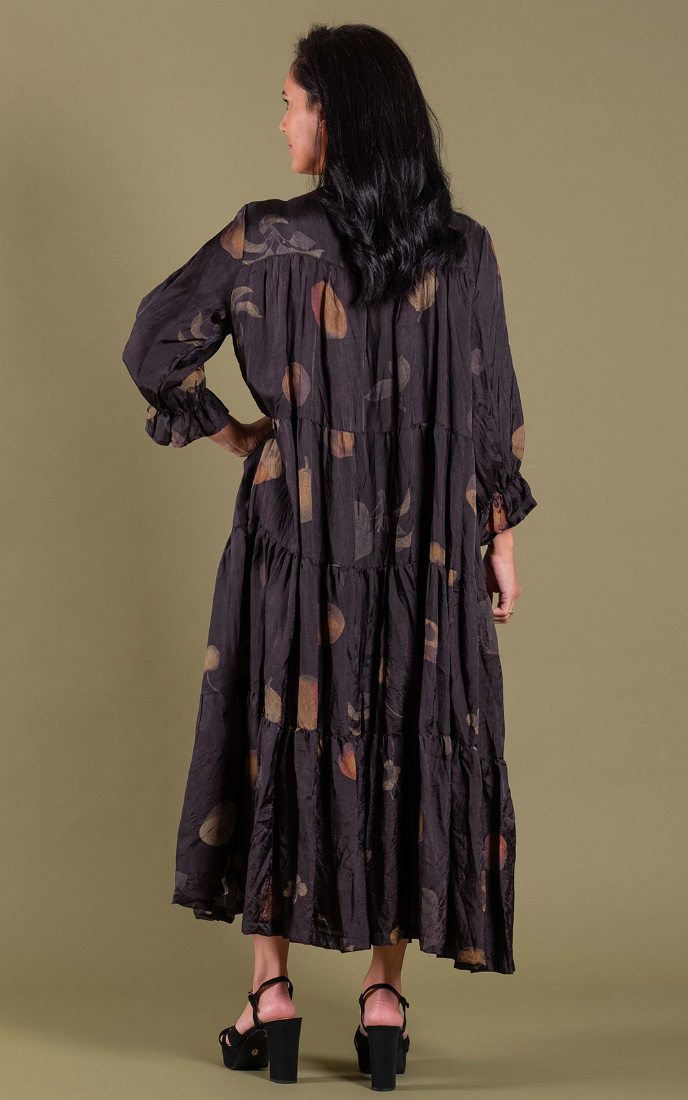 Cascade Dress – Zebrano | Designer Clothing NZ