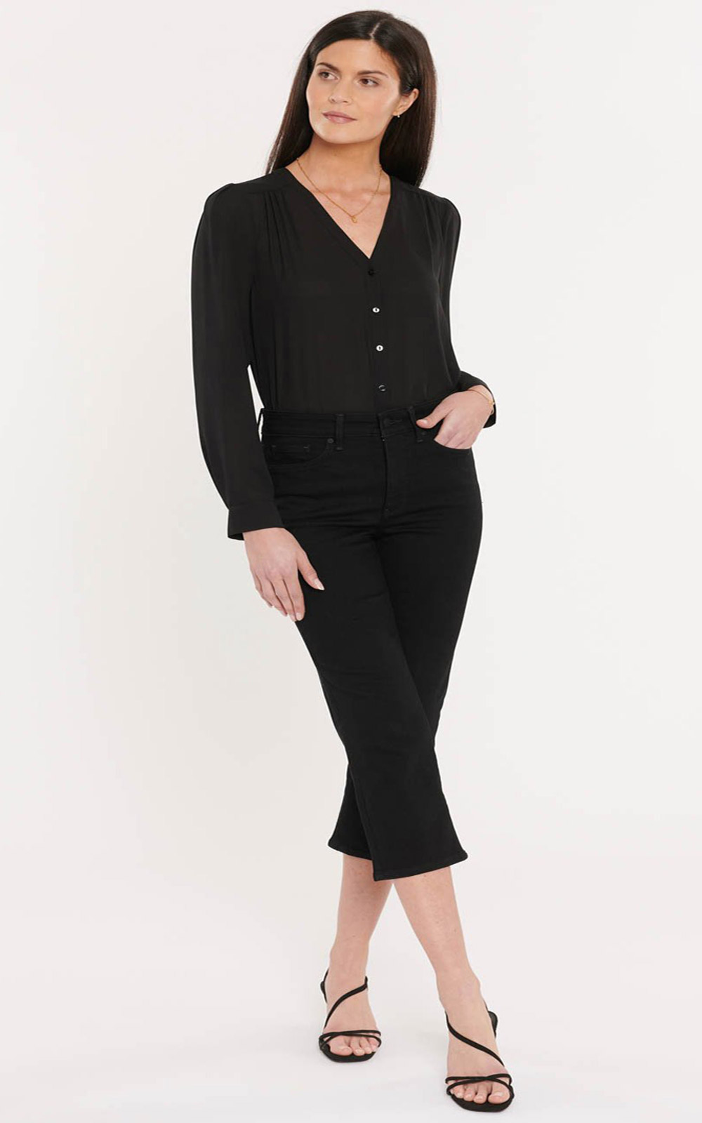 Missy Straight Crop Thigh Shaper – Zebrano | Designer Clothing NZ