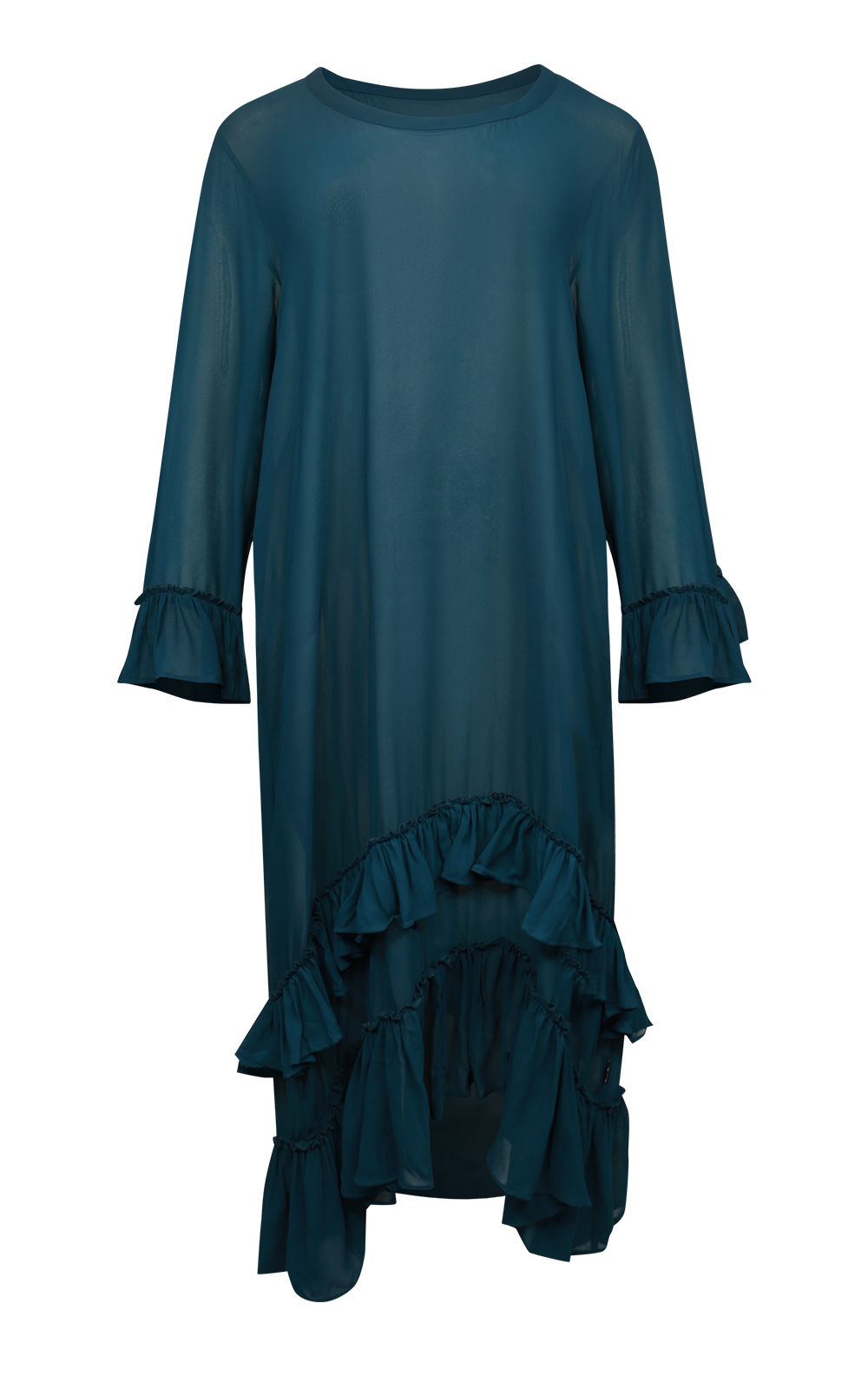 Frill Dress – Zebrano | Designer Clothing NZ