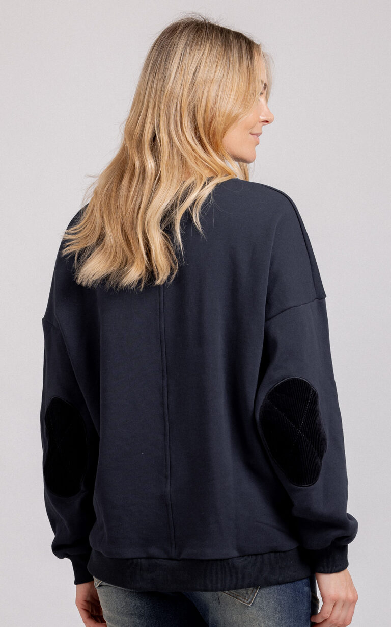 Kylie Sweat – Zebrano | Designer Clothing NZ