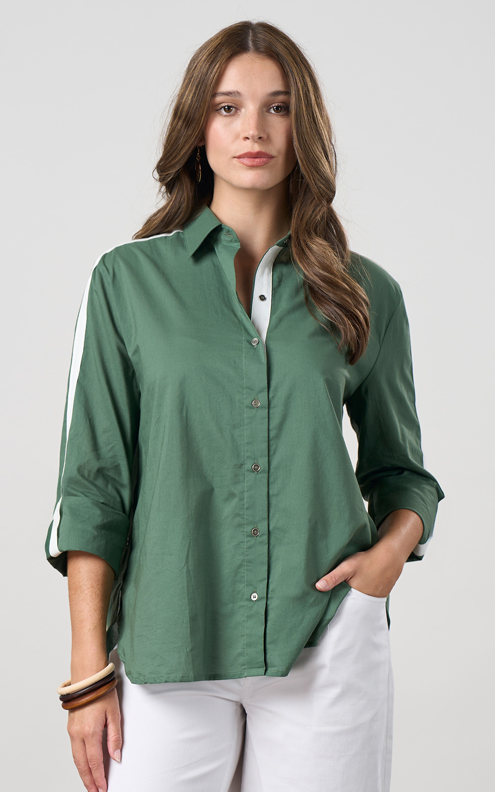 Breeze Shirt – Zebrano | Designer Clothing NZ