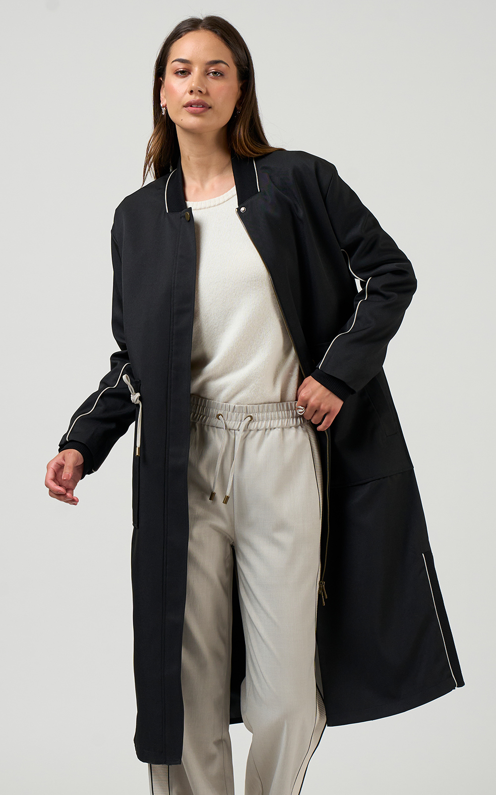 Tactical Coat – Zebrano | Designer Clothing NZ