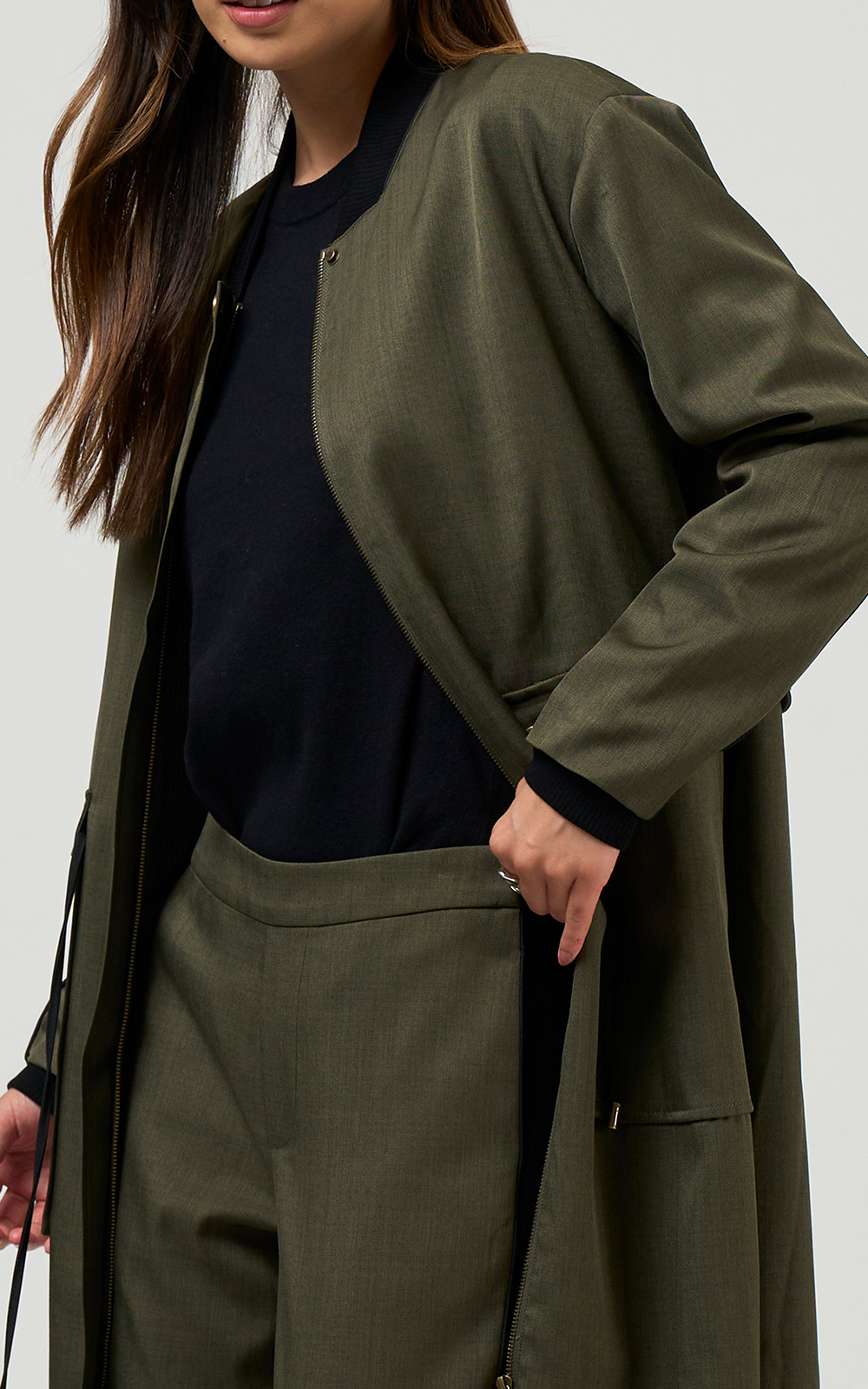 Tactical Coat – Zebrano | Designer Clothing NZ