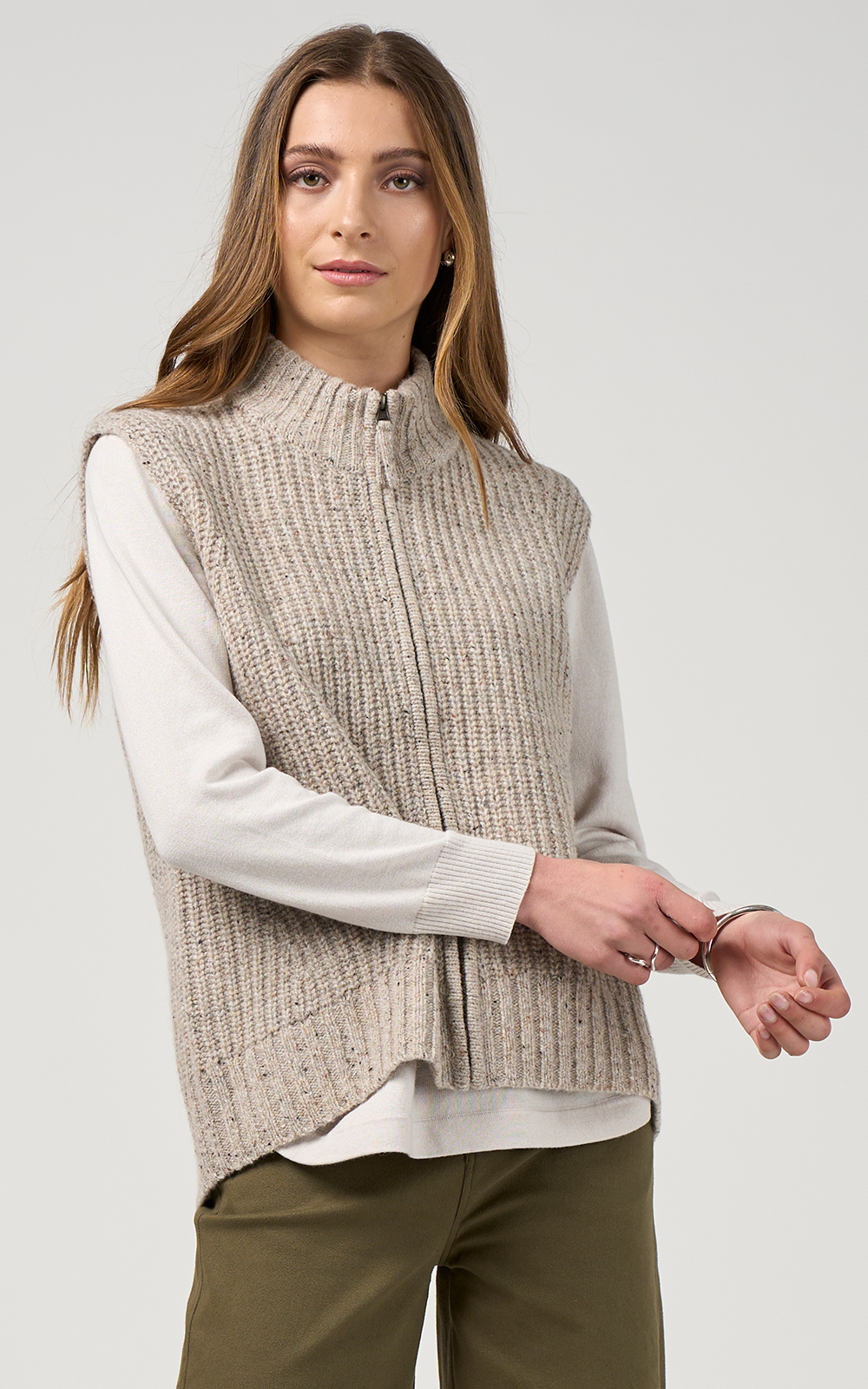 Campfire Vest – Zebrano | Designer Clothing NZ
