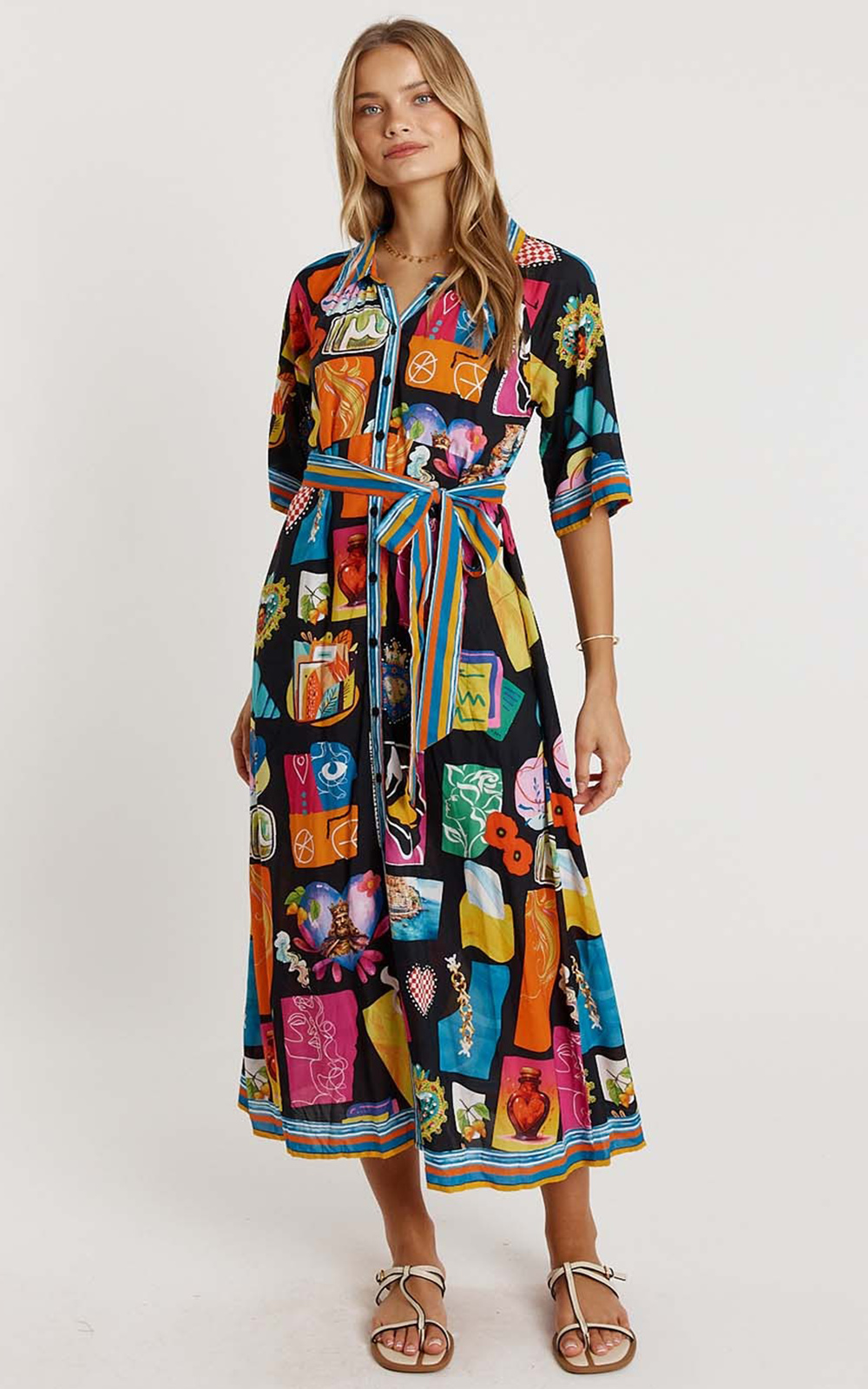 Eleni Skirt – Zebrano | Designer Clothing NZ