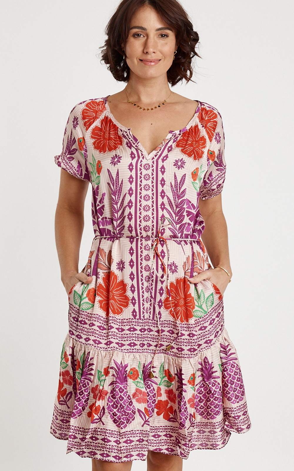 Parisio Dress – Zebrano | Designer Clothing NZ