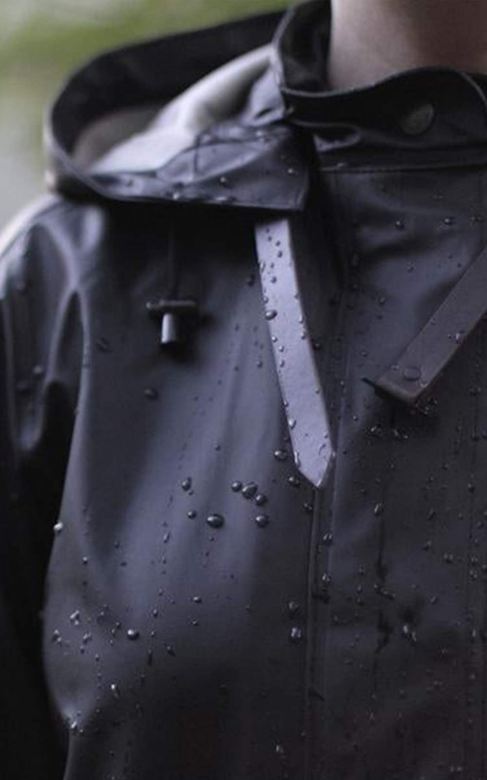 Detachable Hooded Coat – Zebrano | Designer Clothing NZ