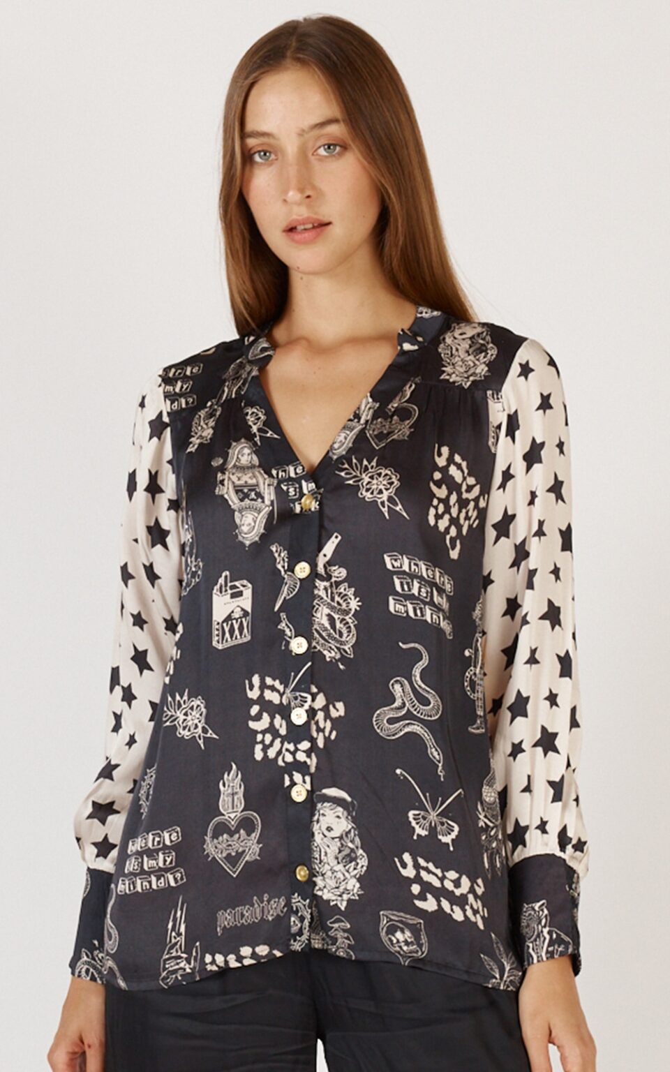 Gale Panel Pant – Zebrano | Designer Clothing NZ