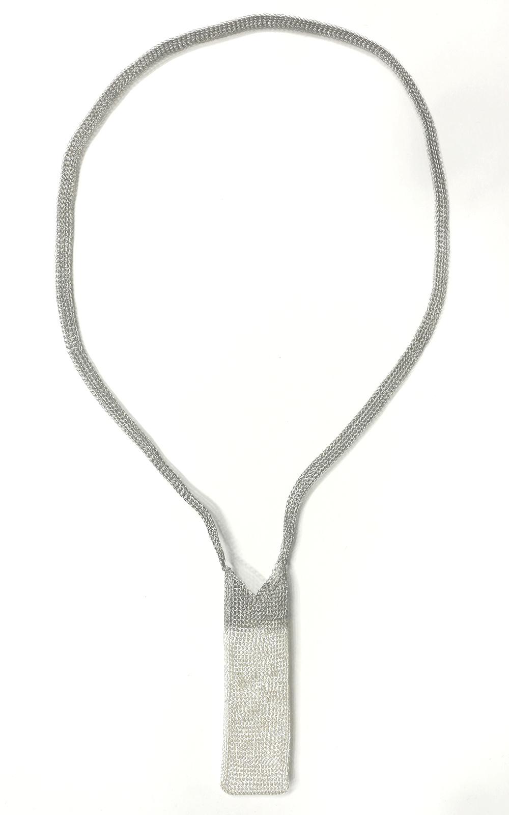 Linear Drop Necklace – Zebrano | Designer Clothing NZ