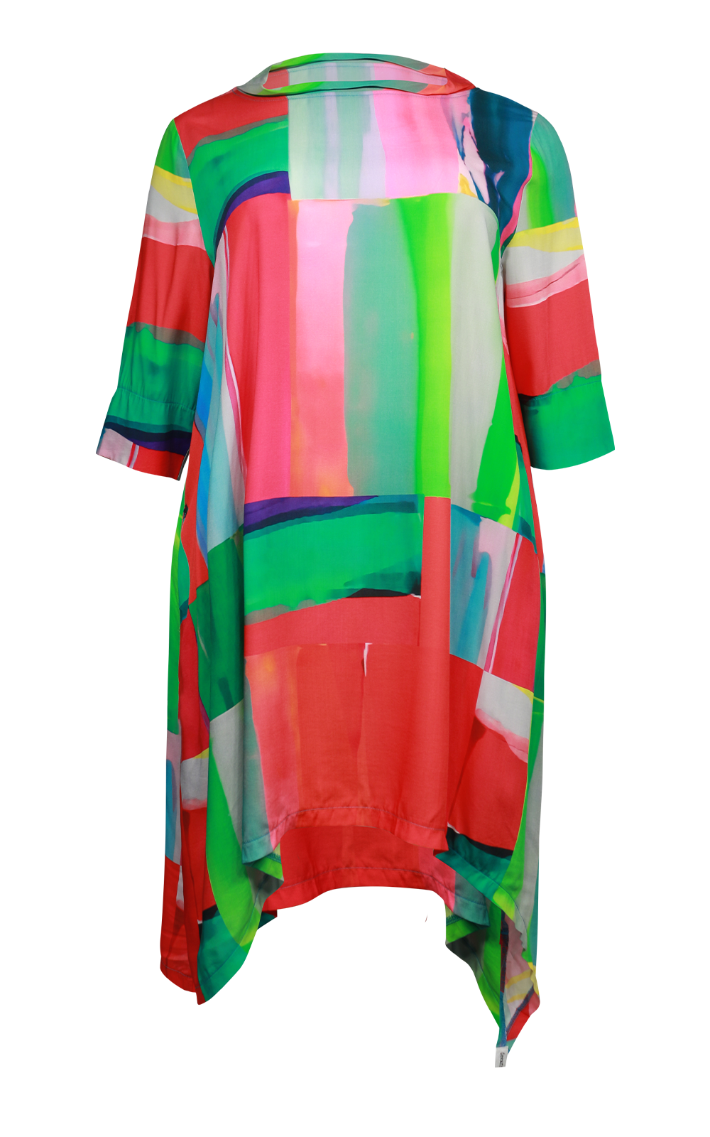 Patch Print Tunic – Zebrano | Designer Clothing NZ