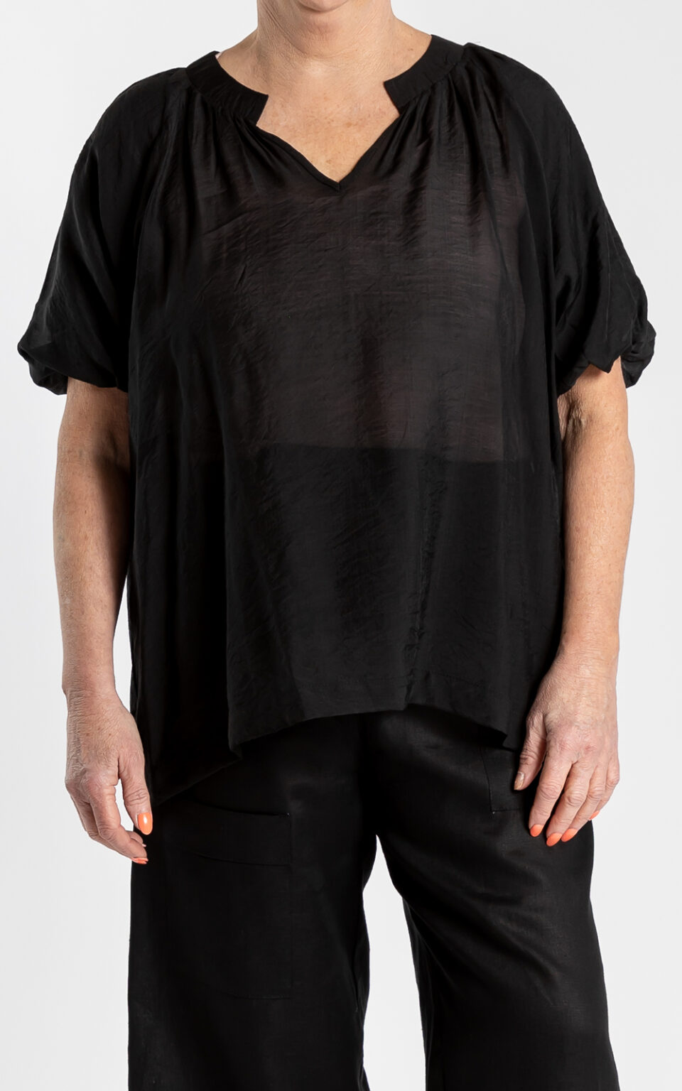 Cabin Stitched A-Line Jumper – Zebrano | Designer Clothing NZ