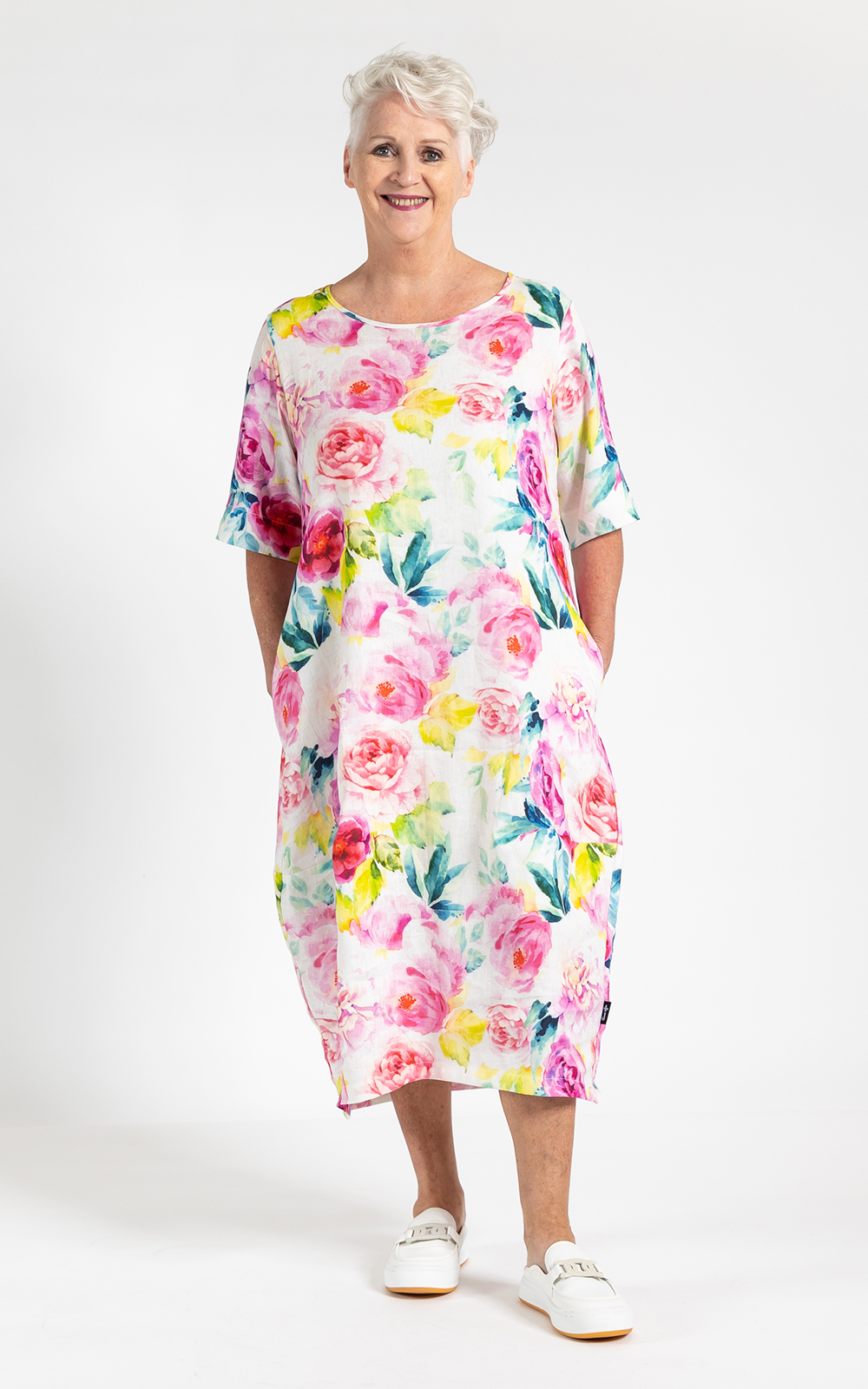 Peony Sandy Dress – Zebrano | Designer Clothing NZ